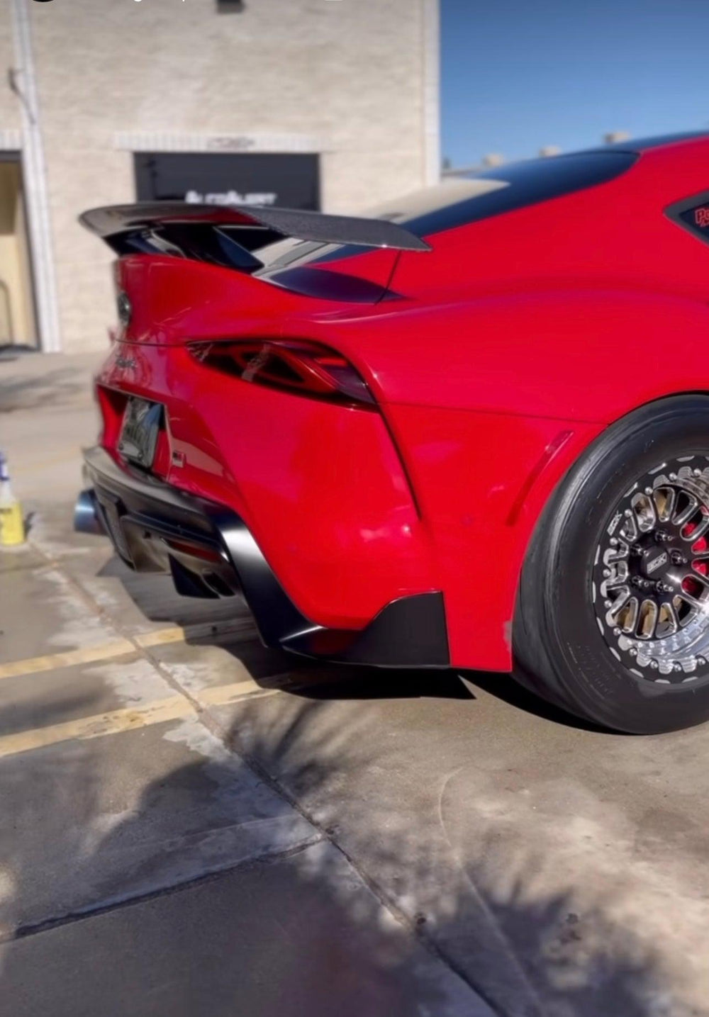 Toyota Supra MK5 Carbon Fiber AG Wing | Eurobahndynamics