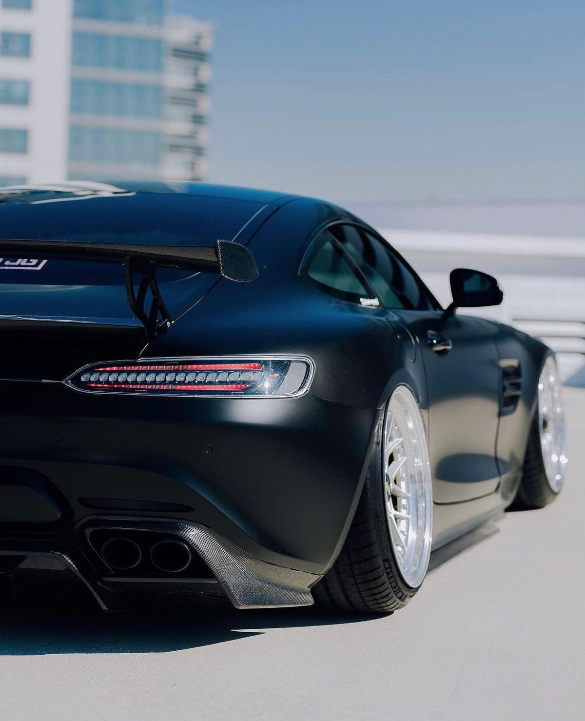 Mercedes AMG GT Carbon Fiber AP Wing | Eurobahndynamics