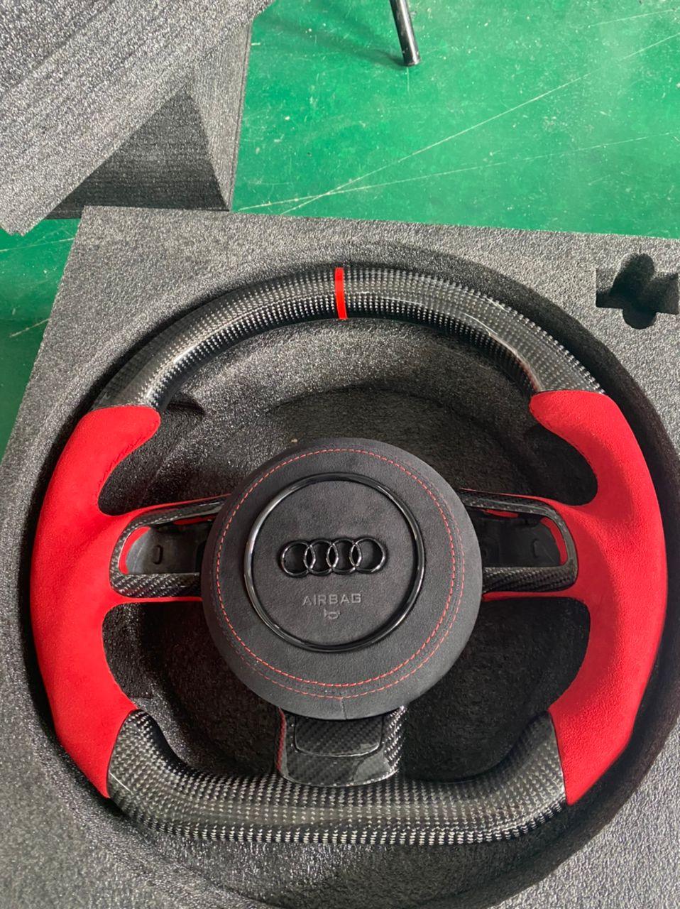 Audi Full Custom Carbon Fiber Steering Wheels