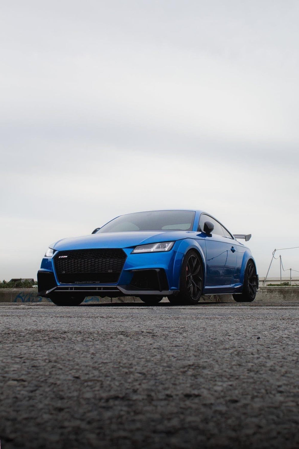 Audi TTRS Carbon Fiber Front Lip | Eurobahndynamics