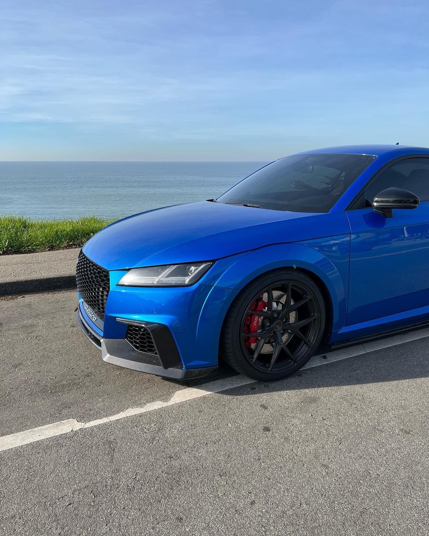 Audi TTRS Carbon Fiber Front Splitter | Eurobahndynamics