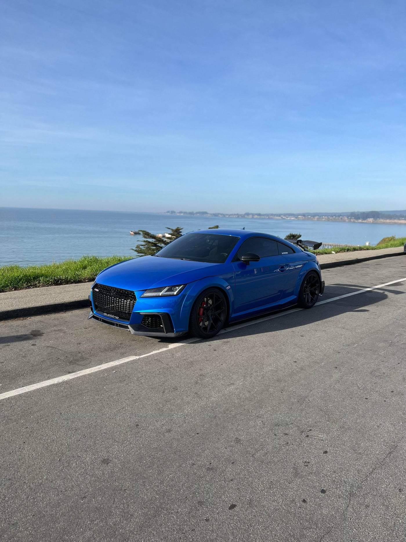 Audi TTRS Carbon Fiber Front Lip | Eurobahndynamics