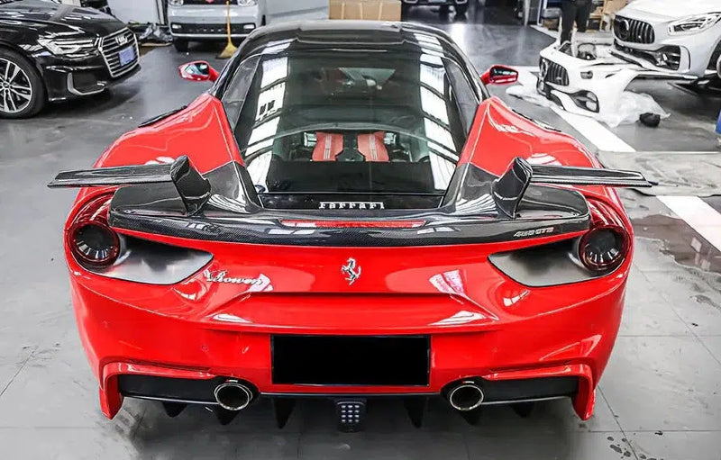 Ferrari 488 Carbon Fiber AP Wing Eurobahndynamics